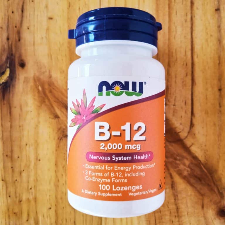 Now Foods Vitamin B12 – 2000mcg | 100 Sublingual/Lozenges – Pure and Whole