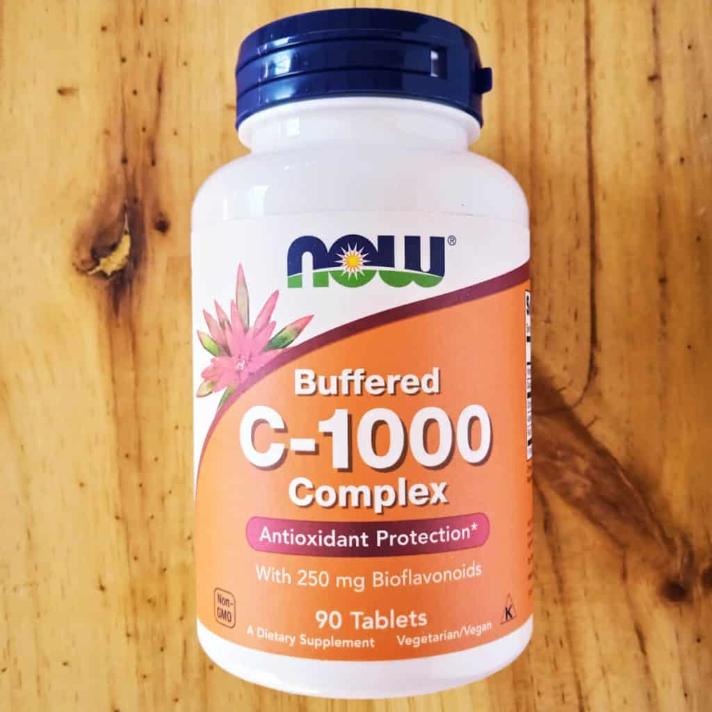 Now Foods Vitamin C 1000mg – Buffered Complex | 90 Tablets – Pure and Whole