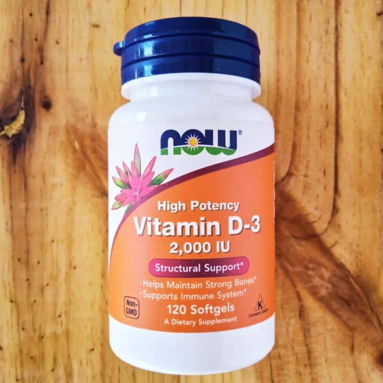 Now Foods Vitamin D3 2000IU | 120 Softgels – Pure and Whole