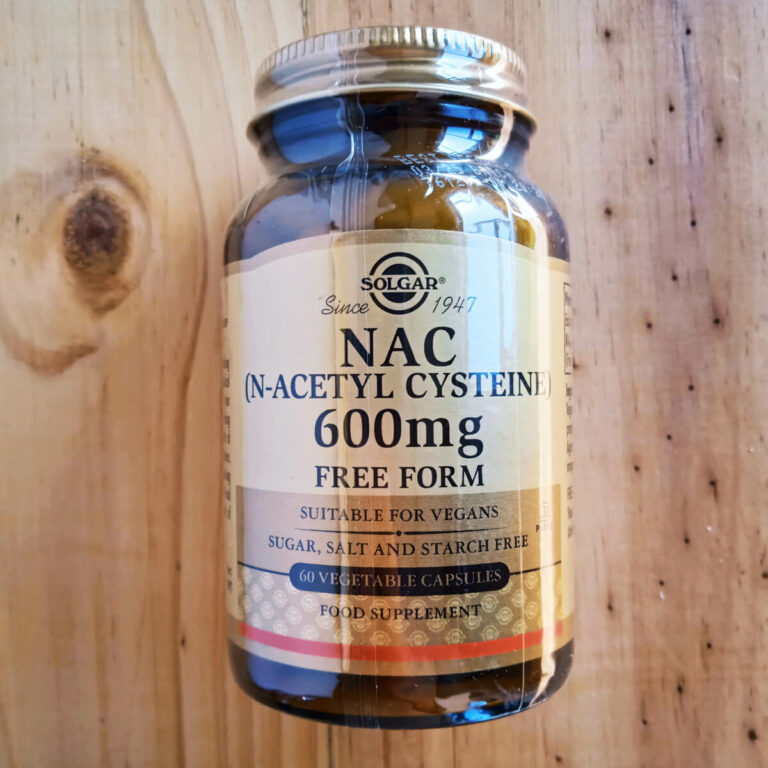 Solgar NAC (N-Acetyl Cysteine) – 600mg | 60 Vegetable Capsules – Pure ...