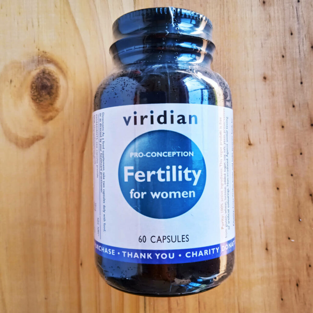Viridian Pro-Conception Fertility for Women – 60 Vegan Capsules – Pure ...
