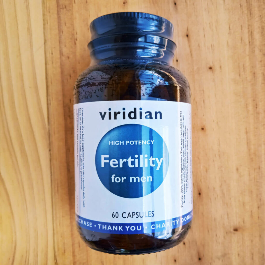 Viridian Fertility for Men High Potency – 60 Vegan Capsules – Pure and ...