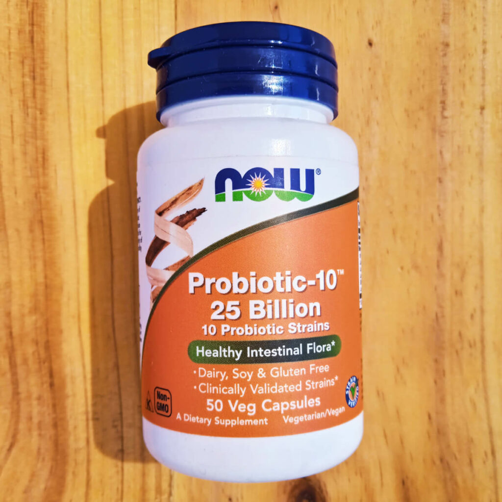 Now Foods Probiotic 10 Strain 25 Billion – 50 Vegan Capsules – Pure and ...