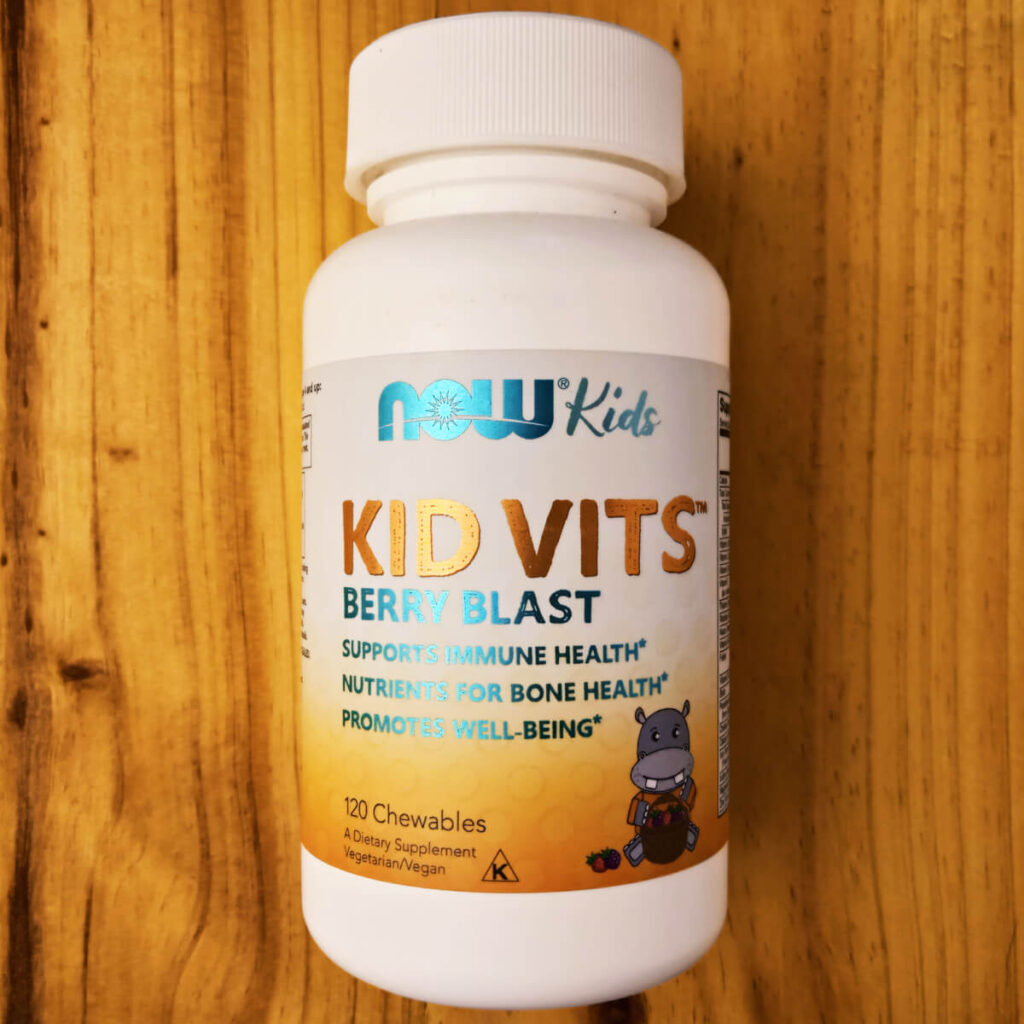 Now Foods Kids Vits Multivitamin Mineral | Berry Blast – 120 Chewables ...